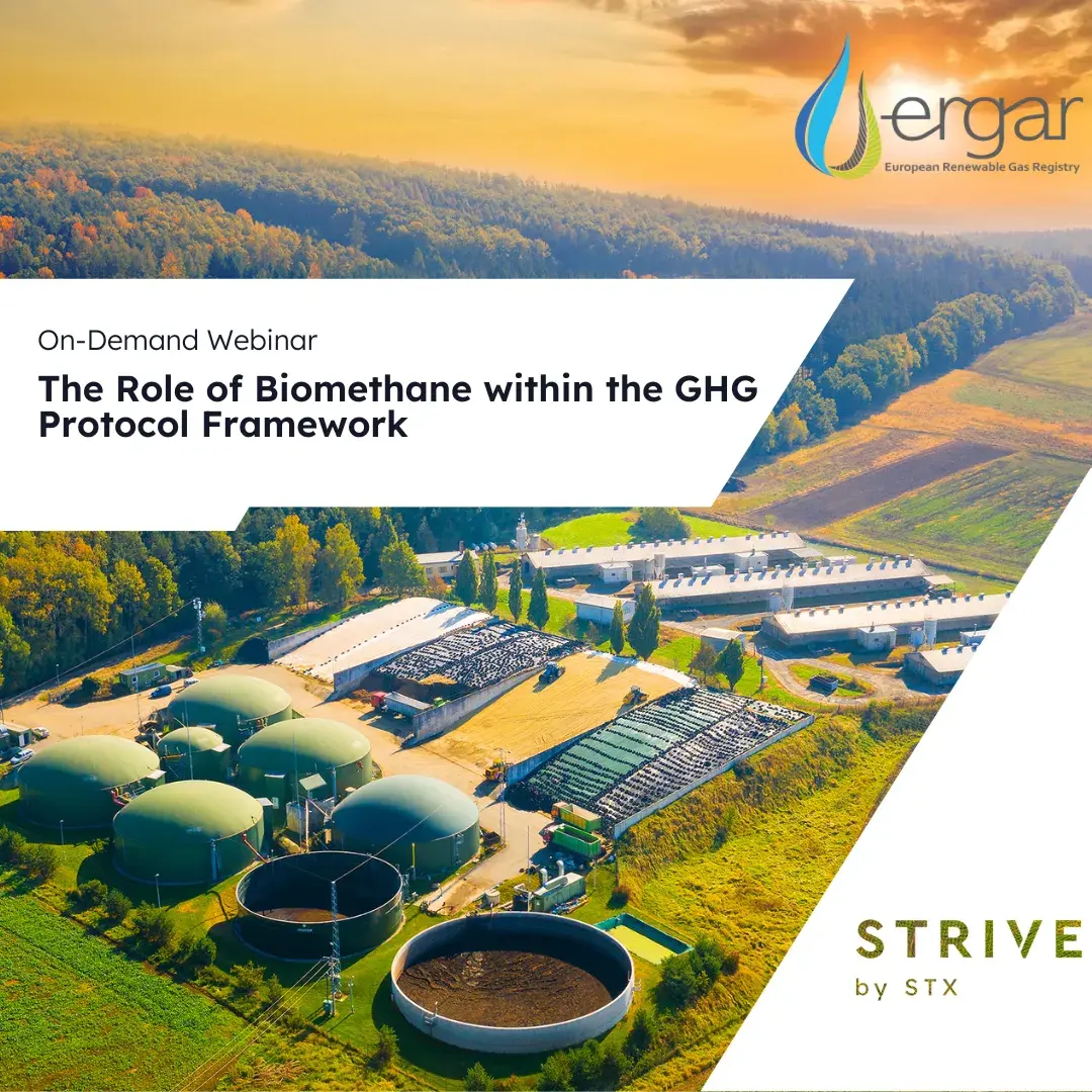 Webinar: The Role of Biomethane within the GHG Protocol